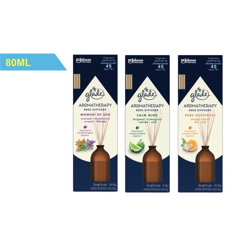 Glade Aromatherapy Reed Diffuser (80ml) | Shopee Malaysia
