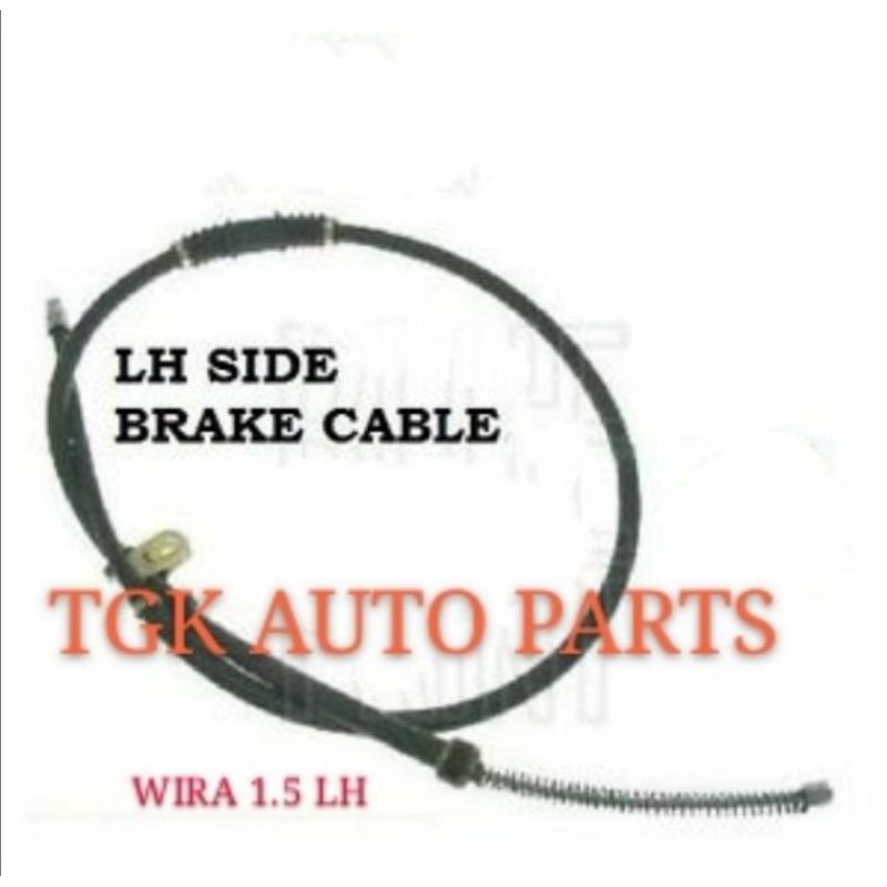 PROTON WIRA 1.3CC 1.5CC HAND BRAKE CABLE (REAR LEFT OR RIGHT) | Shopee ...