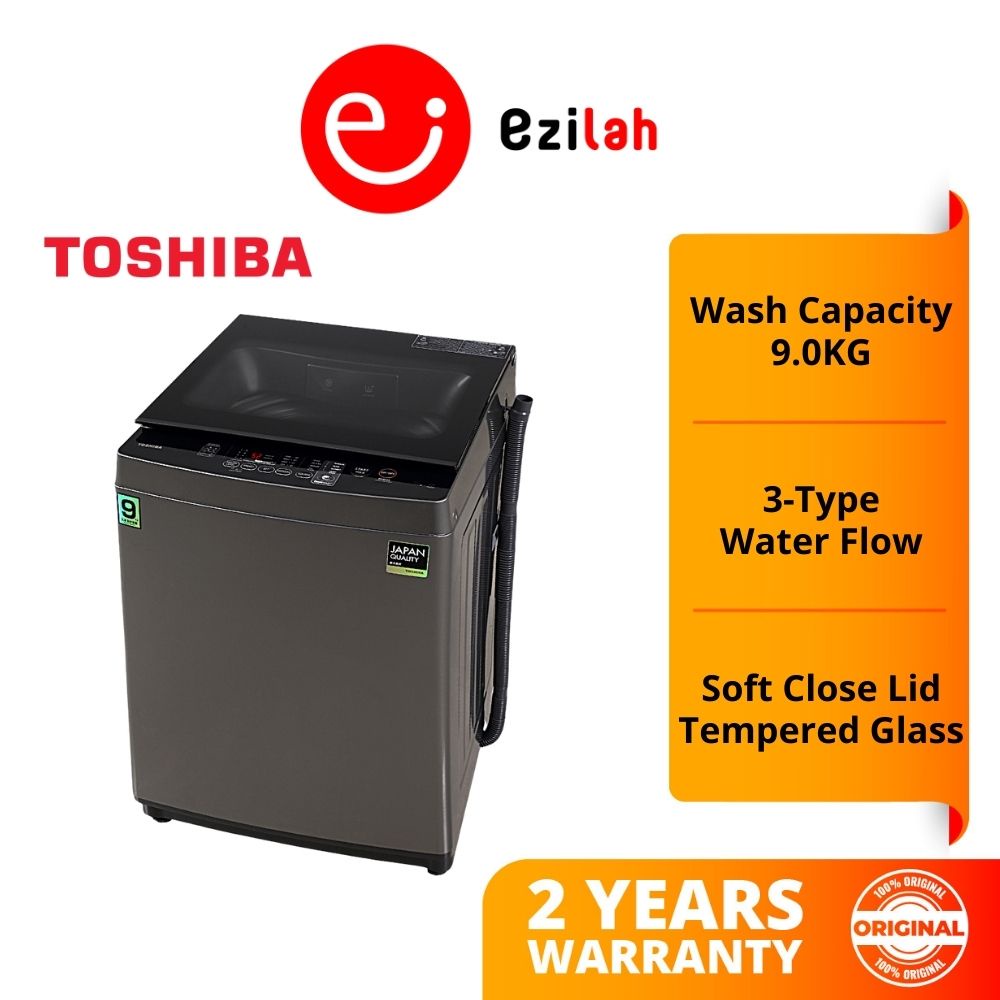 Toshiba Washing Machine - 9KG Washing Machine / Washer / Mesin Basuh ...