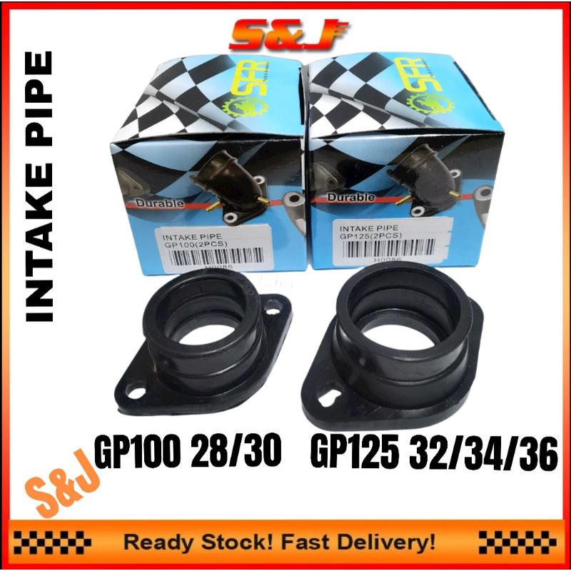 SUZUKI GP100 26 28 30 GP125 32 34 36 CARBURETOR JOINT INTAKE PIPE JOINT ...