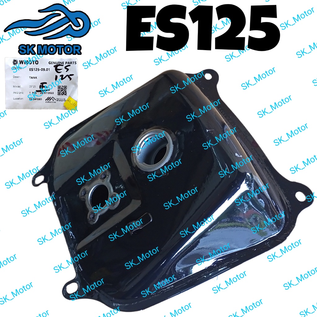 WMOTO ES125 ES 125 Original Fuel Tank / Tangki Minyak / Petrol Tank Petrol ES125-09.01 W MOTO ...