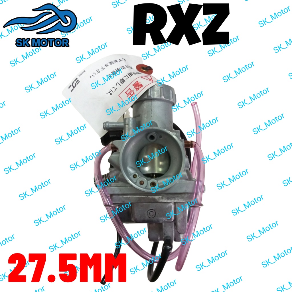 (Standard) Yamaha RXZ Mikuni 27.5mm Carburetor Assy Carburator ...