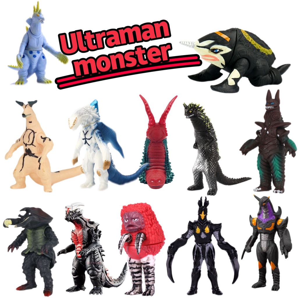 OEM 12cm Ultraman Monster Ultra Kaiju Series Action Figure Collectibles ...