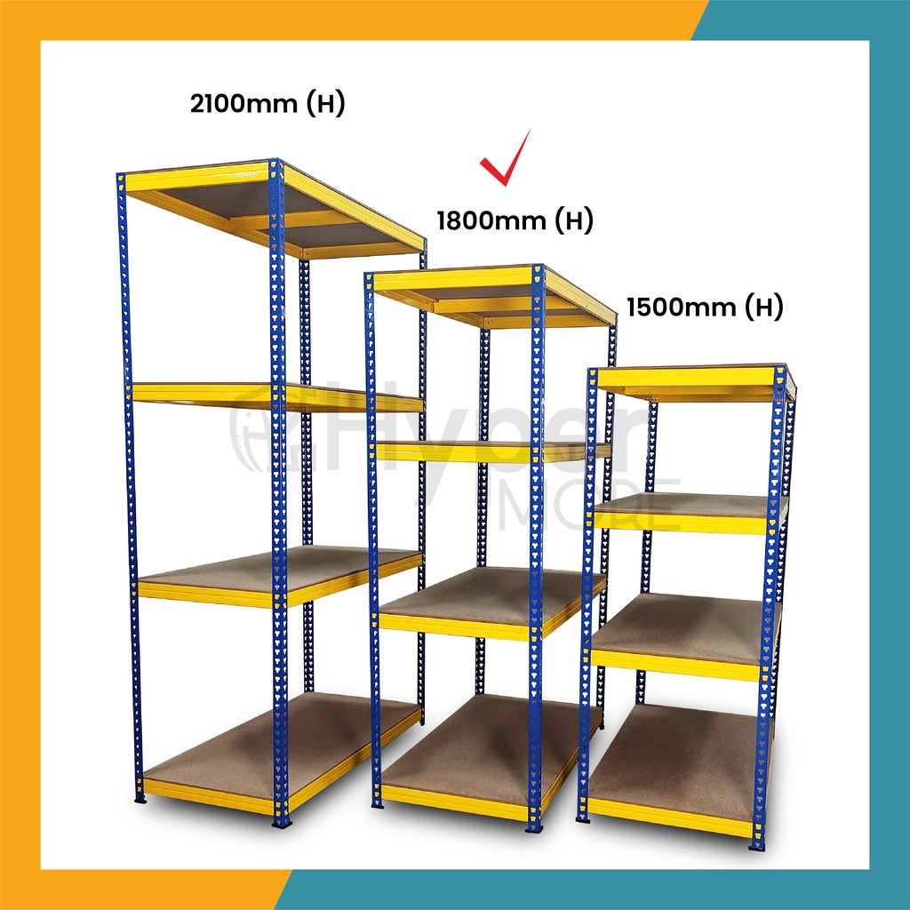 [FREE SHIPPING] HYPERMORE Boltless Rack Rak Dapur Rack Shelf Rack ...