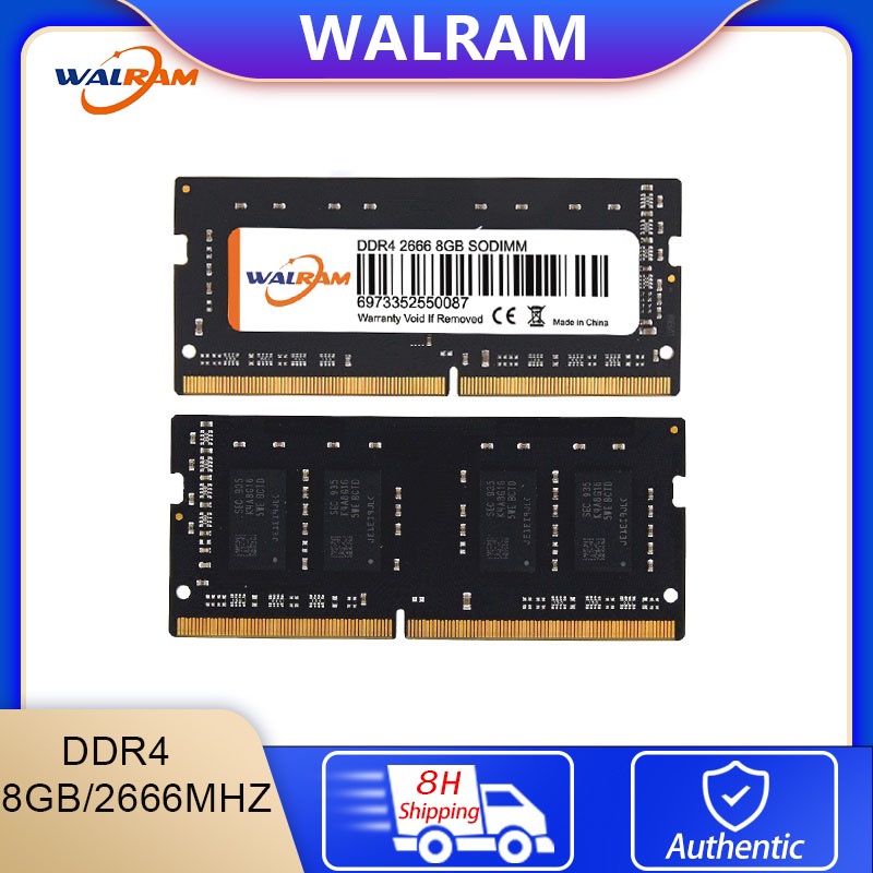 Walram Ddr4 8gb Laptop Memory Ram 8gb 2666mhz Sodimm Memoria260 Pin