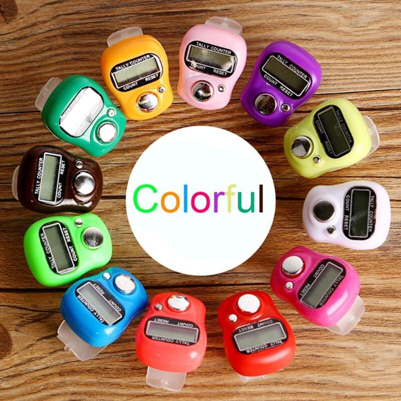 💥READY STOCK💥Tasbih Digital Finger Counter Digit LCD Display Finger ...