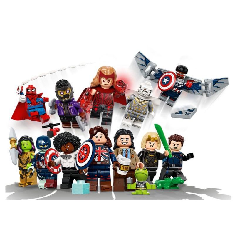[NS] LEGO Minifigures 71031 Marvel Studios Series : Complete Set 12 ...