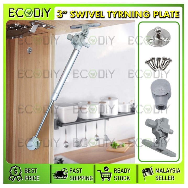 ECODIY🇲🇾 12KG Lift Up Soft Close Gas Spring Soft Stay Support Gas Pop ...