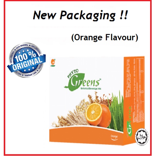 PHHP PHYTO GREENS ORIGINAL / ORANGE 1 BOX (15 SACHETS x 6 GM) (IMPROVE ...
