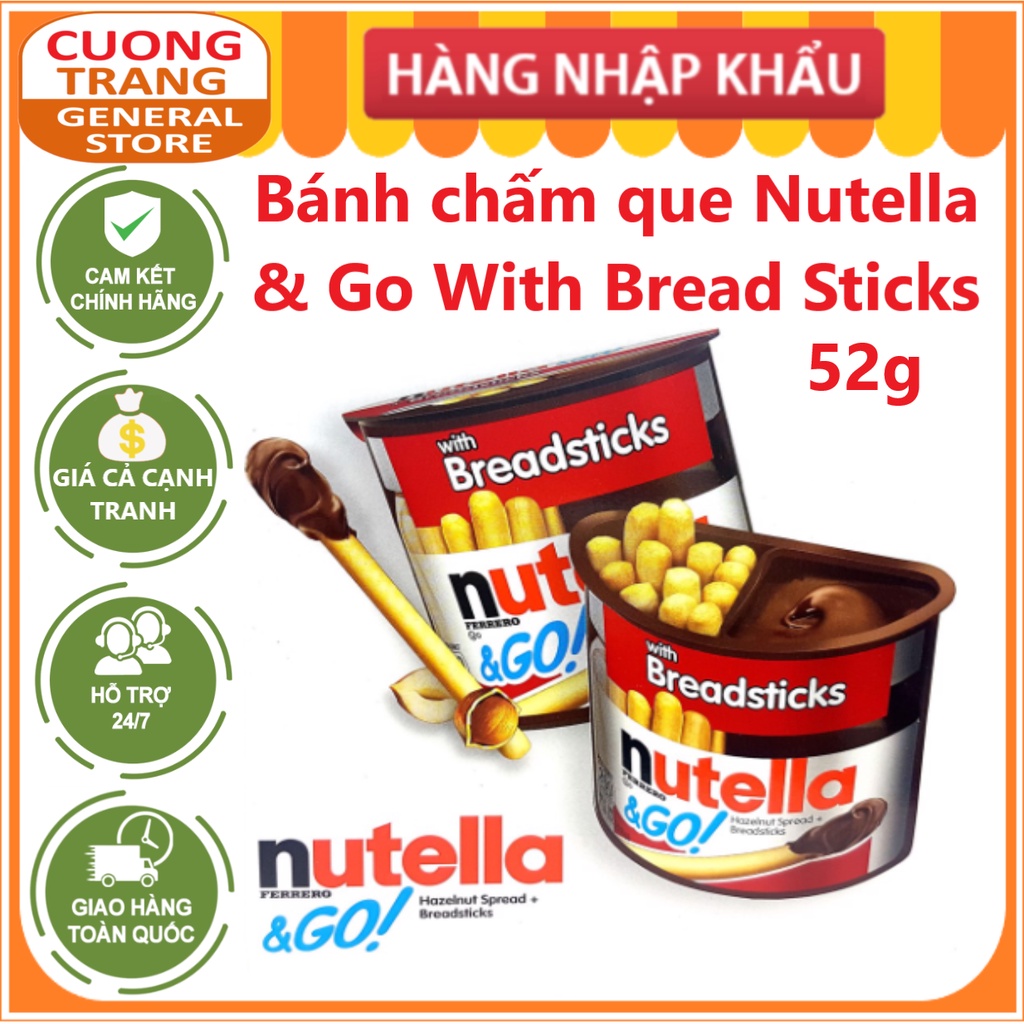 Nutella & Go With Bread Sticks 39g | Shopee Malaysia
