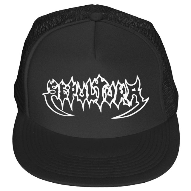 Sepultura Old Logo Trucker Cap | Shopee Malaysia