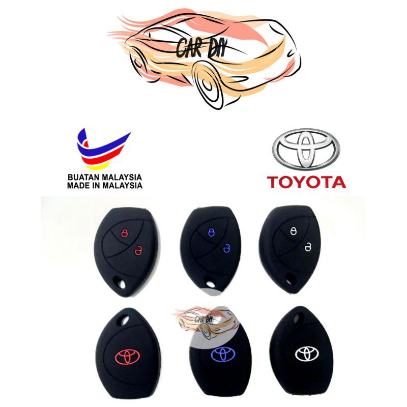 TOYOTA HILUX/INNOVA 2 BUTTONS CAR KEY SILICONE CASE | Shopee Malaysia