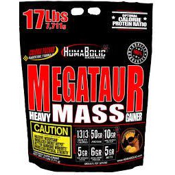 HumaBolic Megataur Heavy Mass Gainer 17lbs Sizing Weight Gain Protein ...