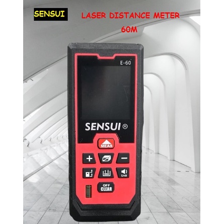 SENSUI Laser Rangefinder Laser Distance Measure Meter High Precision Digital Measurement Display ...