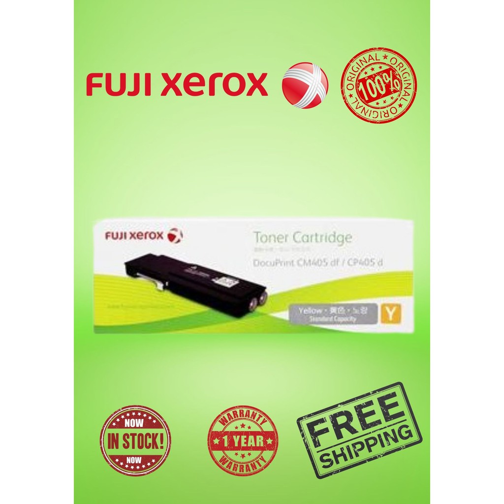 FUJI XEROX CM405 ORIGINAL STANDARD /HIGH CAP (BLACK/ CYAN/ MAGENTA ...