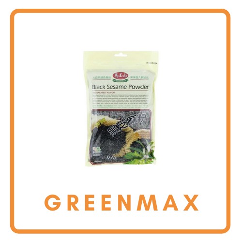 GREENMAX Black Sesame Powder 马玉山黑芝麻粉 300g | Shopee Malaysia