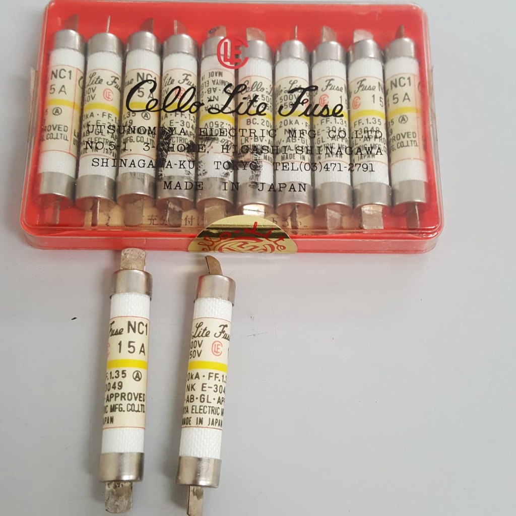 CELLO LITE FUSE ELEMENT 15A ( PACK OF 5 PCS ) | Shopee Malaysia