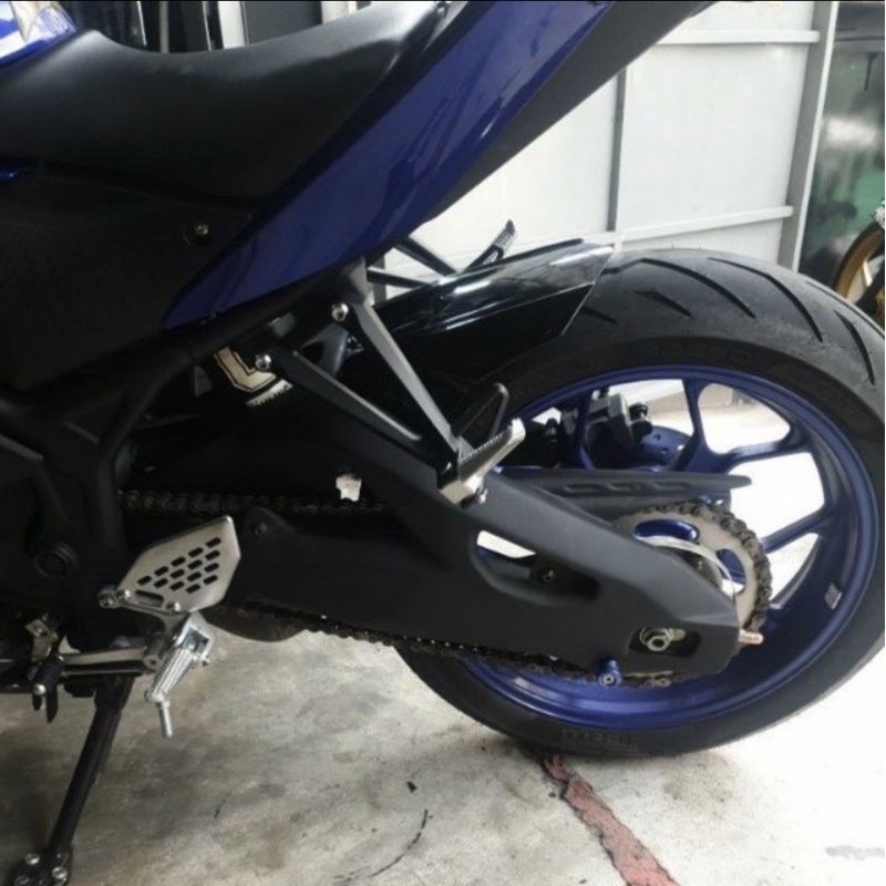 YAMAHA MT25 R25 V1 V2 V3 HUGGER REAR (FIBRE) INNER MANGAT MUDGUARD ...