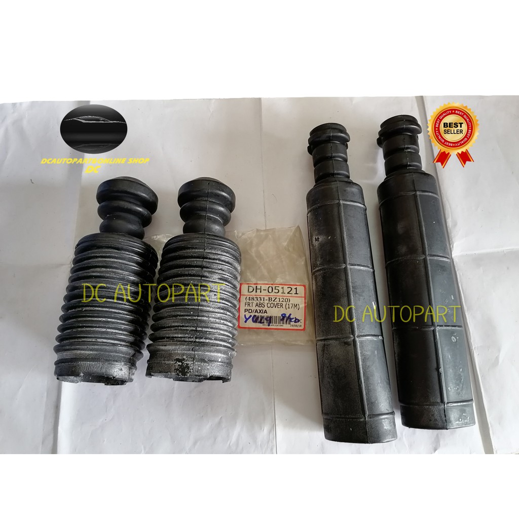 PERODUA AXIA BEZZA ABSORBER DUST COVER WITH BUSH FRONT OR REAR FRT RR ...