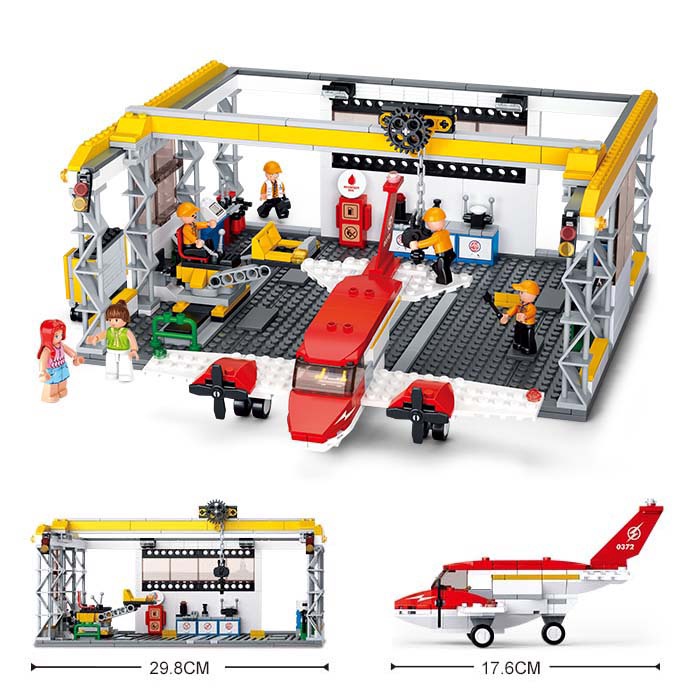 Aviation Aircraft Series Building Blocks Toys Set /DIY Assembled ...