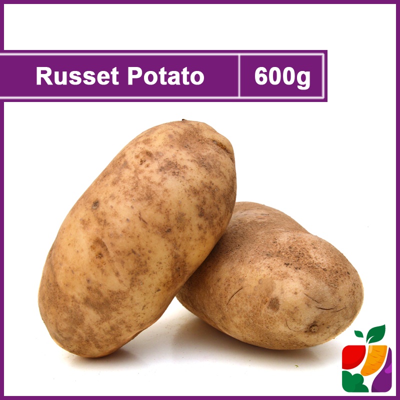 USA Russet Potato / Uni Kentang Amerika / 美国马铃薯 (600g) Fresh Vegetables ...
