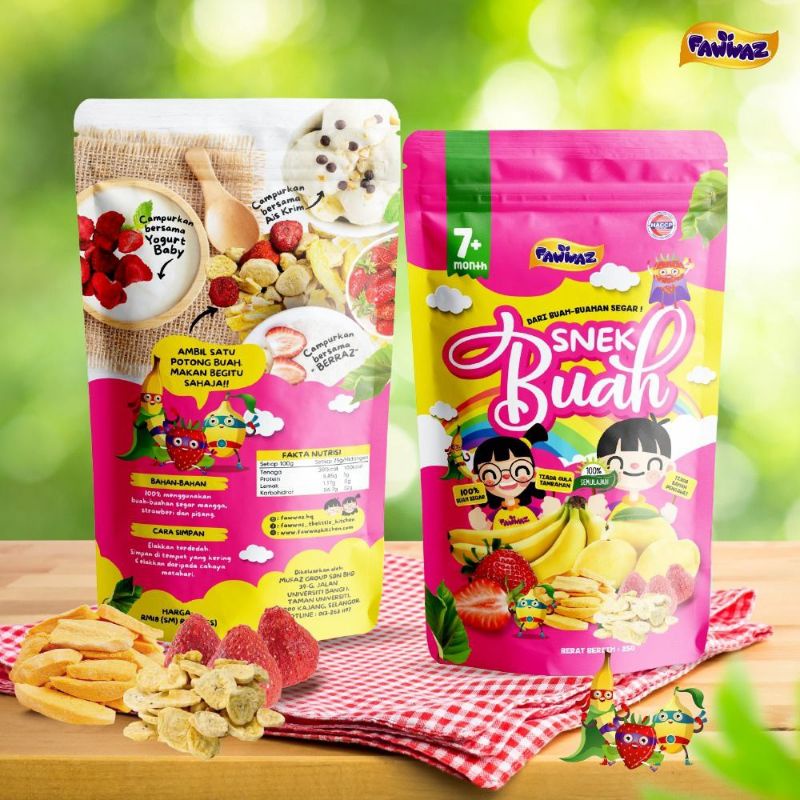 SNEK BUAH / SNACK FRUIT FAWWAZ (100% buahan segar) 🔥Fast shipping🔥 ...