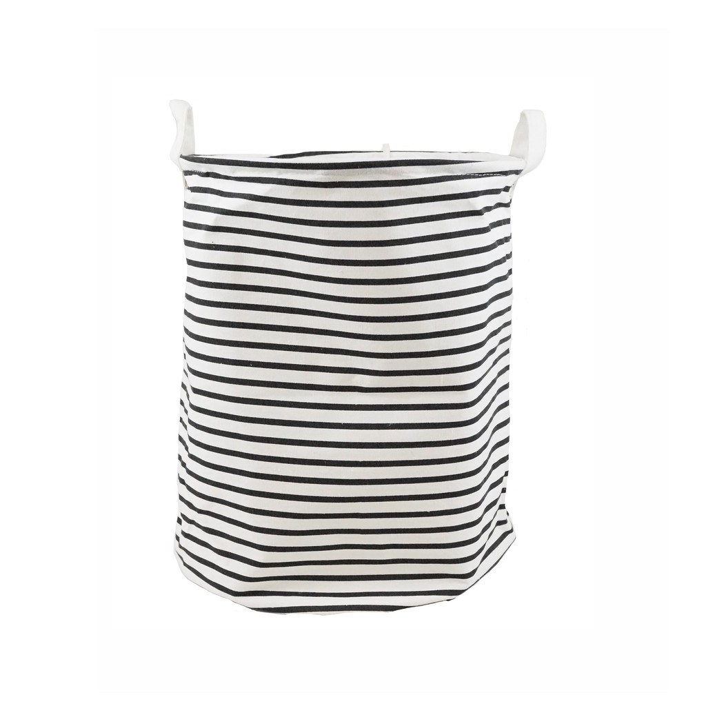 Denha Waterproof Laundry Storage (Black Stripes) | Shopee Malaysia
