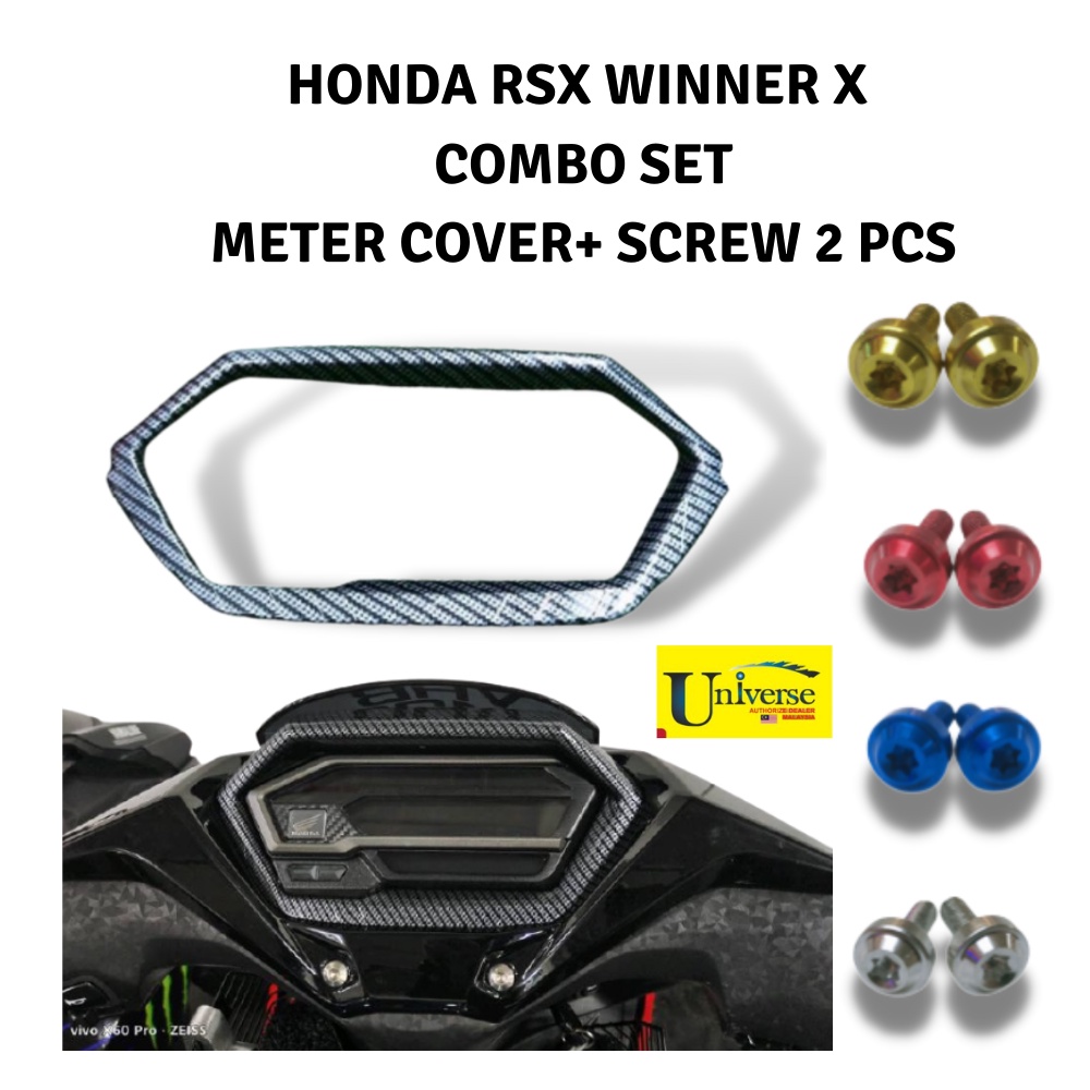 🔥 NEW COMBO 🔥 HONDA RSX 150 WINNER X RS-X RSX150 METER COVER AND SCREW 2 PCS | Shopee Malaysia