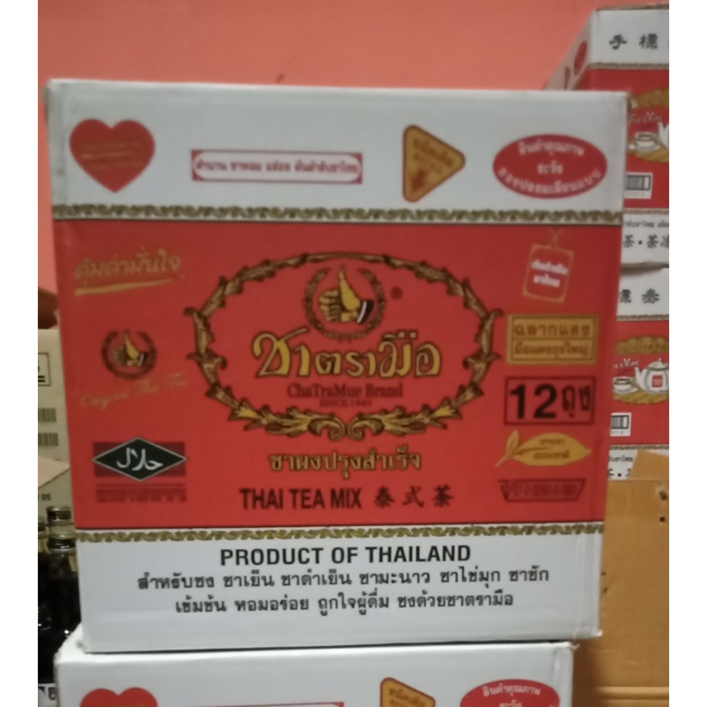Teh merah thailand 1 box x 12 pack x 400g | Shopee Malaysia