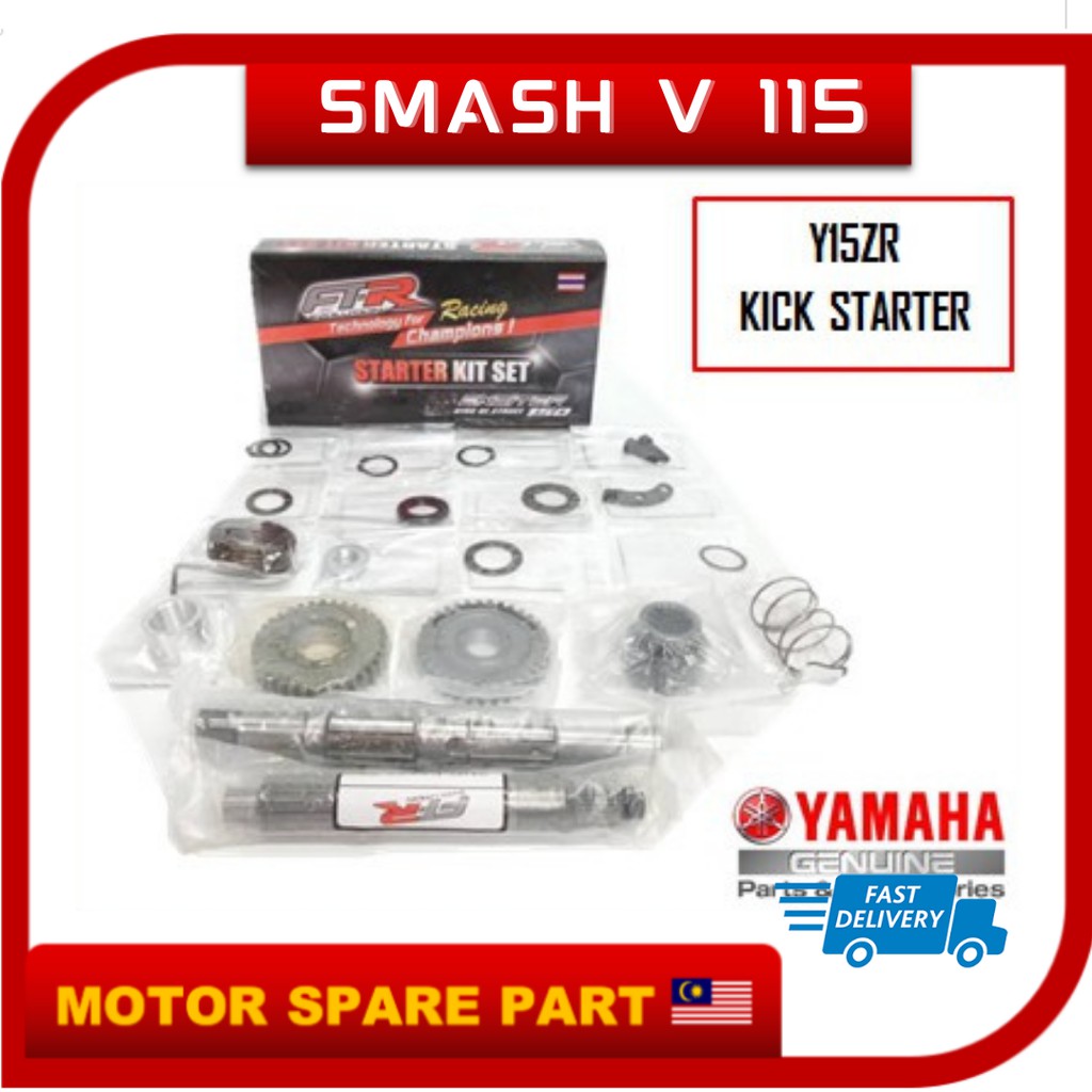 YAMAHA Y15 Y15ZR EXCITER 150 STARTER KIT SET FTR MODIFY KICK STARTER ...