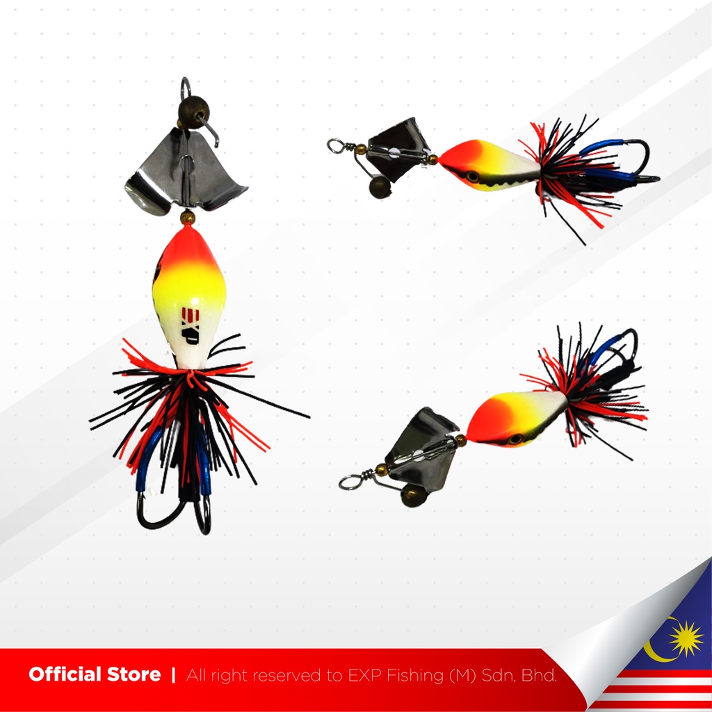 EXP BLAST 12 / BLAST 17 Slash Bait Buzzbait ULTIMATE for Fishing ...