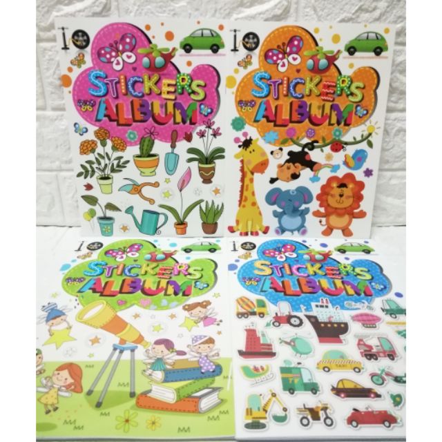 Stickers Albums (Stickers correction book) | Shopee Malaysia