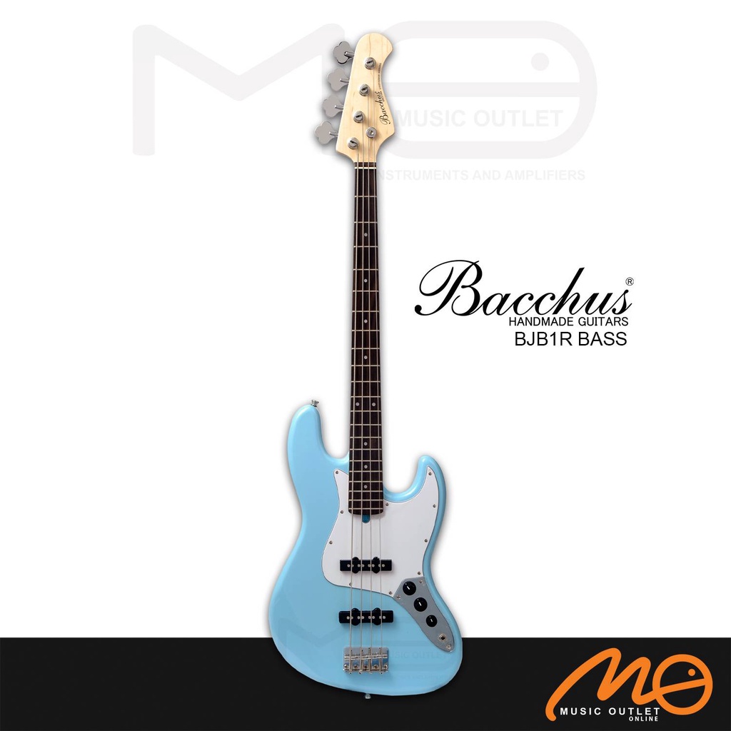 Bacchus BJB1R Electric Bass Guitar ( Pastel Sonic Blue ) | Shopee Malaysia
