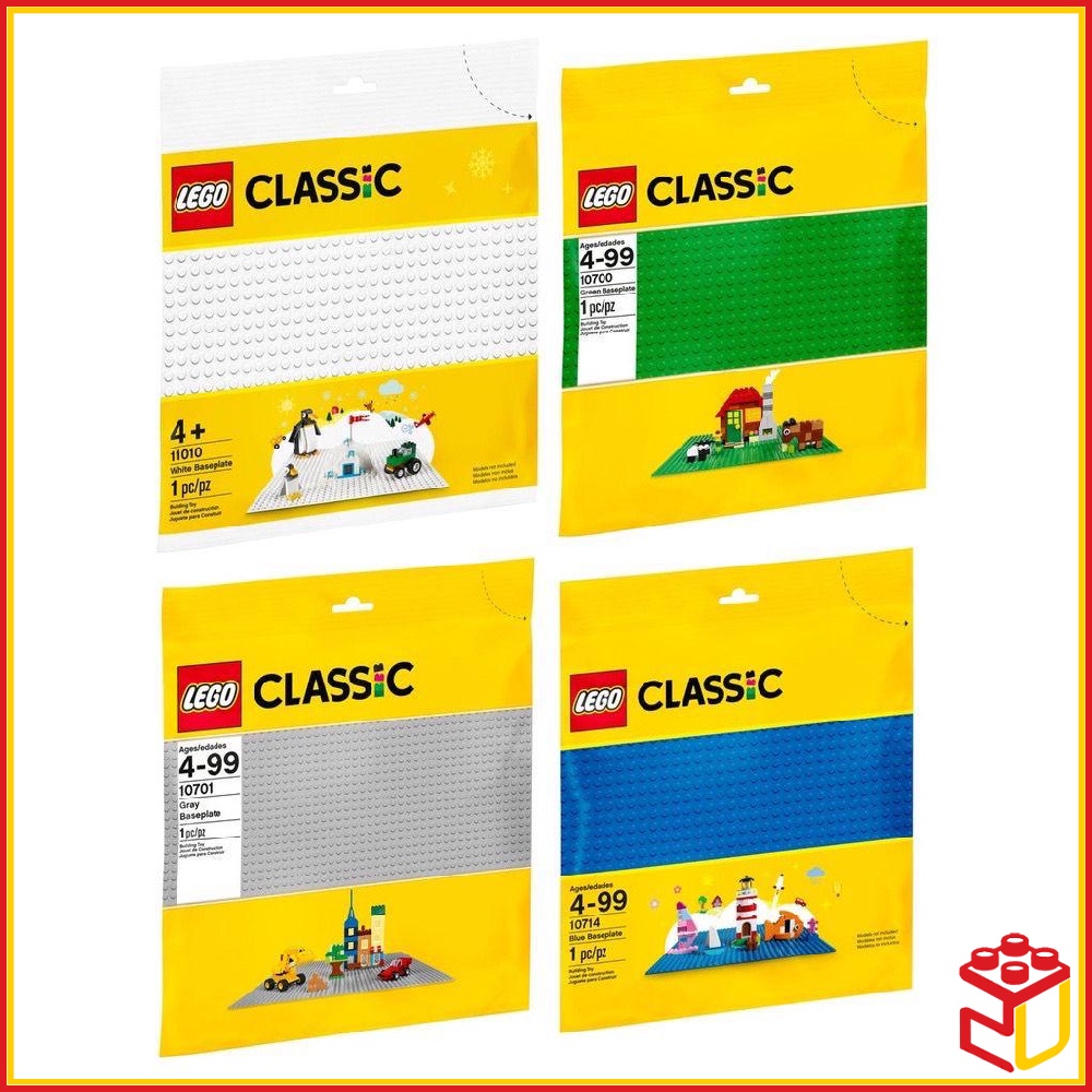 LEGO Classic Baseplate 11010-11026 White / 10700-11023 Green / 10701 ...