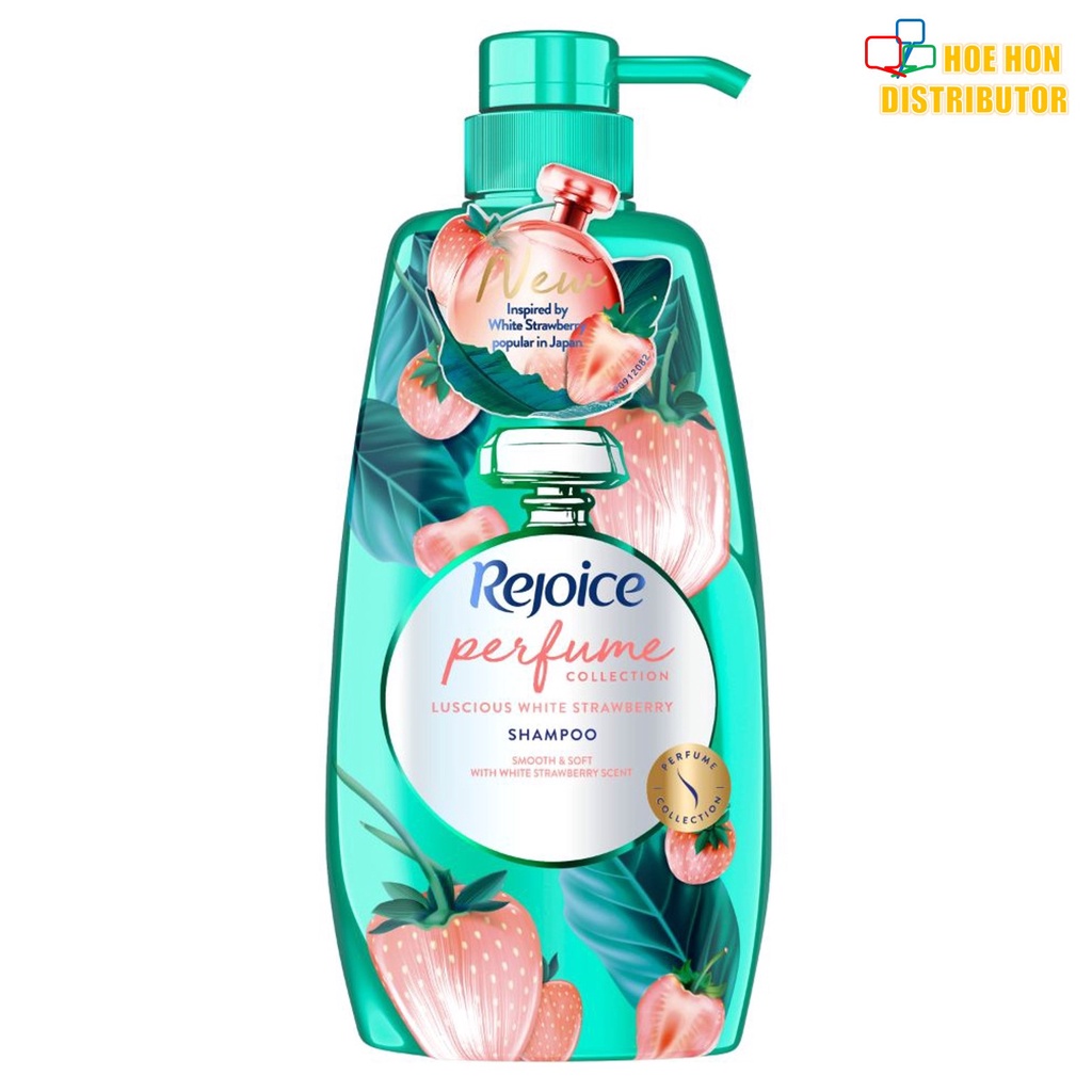 Rejoice Shampoo 600ml Perfume Smooth Fresh Strawberry Anti Dandruff ...