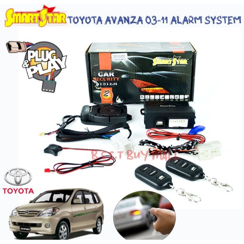 TOYOTA aVANZA 2005-2011 OEM ALARM PLUG N PLAY | Shopee Malaysia