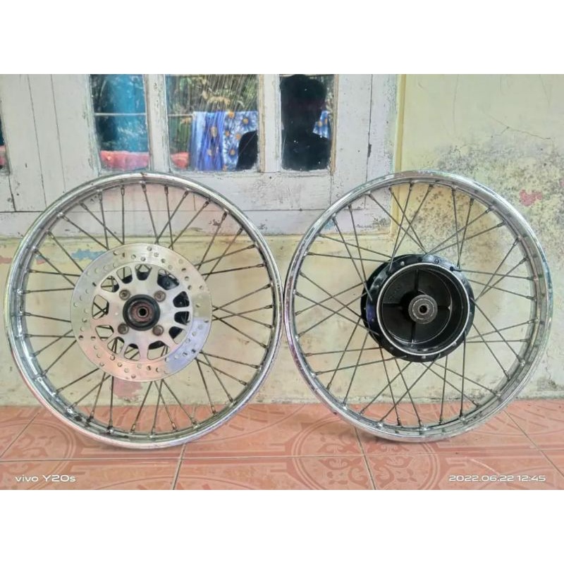 Front+rear Standard Spoke Rims 1Set jupiter z New / jupiter zx z1 ...
