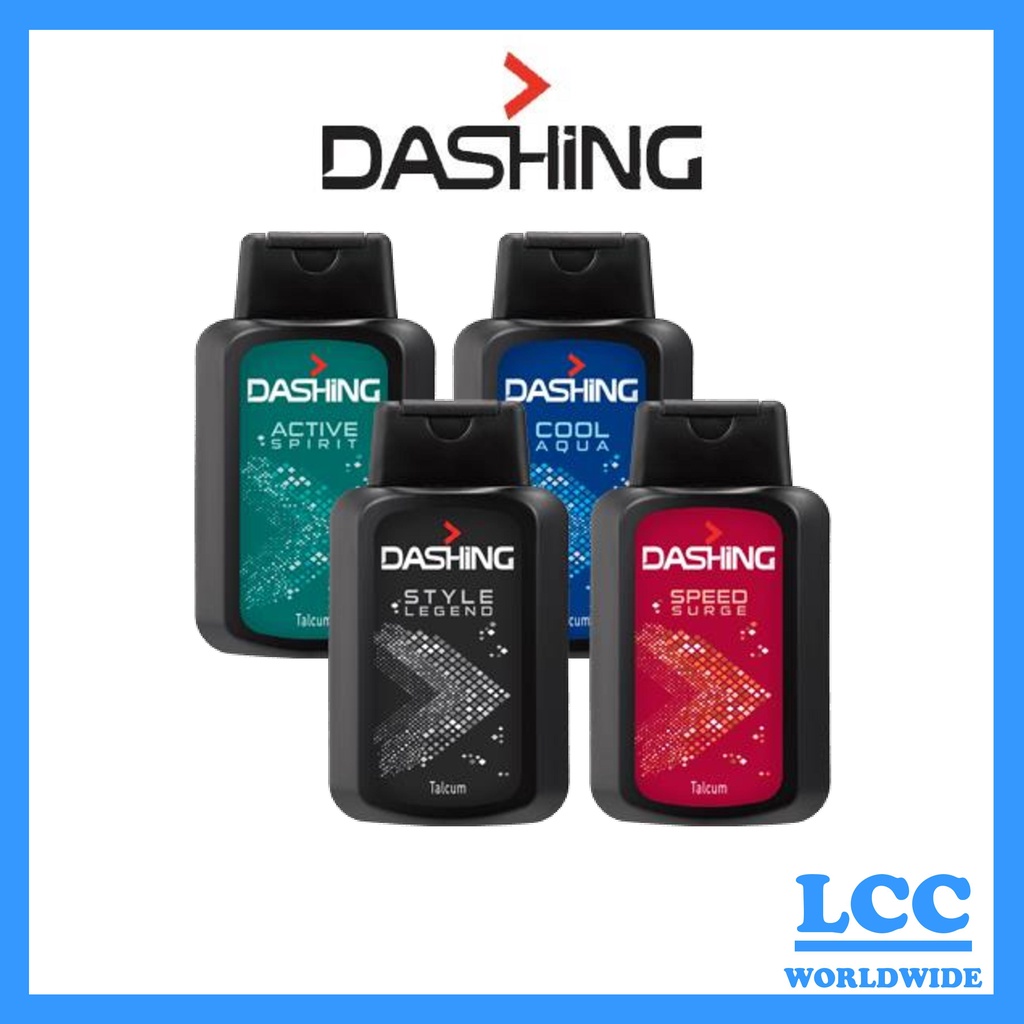 Dashing Perfume Talcum 150g | Bedak Dashing (Speed, Cool, Active, Style ...
