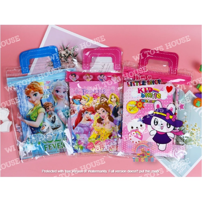 WI Ready Stock Kids Cartoon Stationery Gift Set 7in1 Birthday Set ...