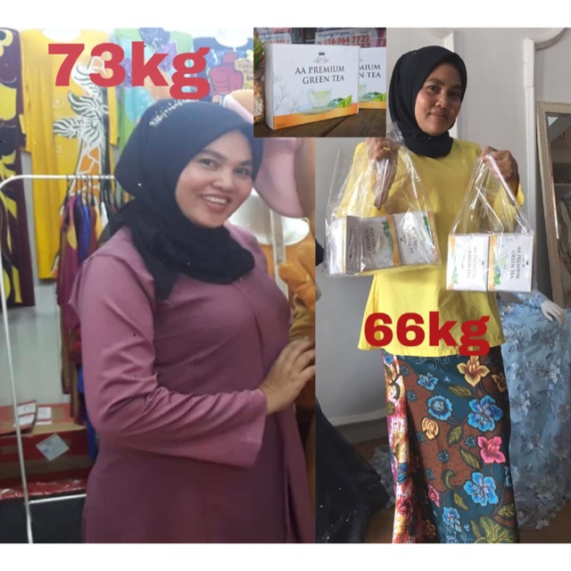 AA PREMIUM GREEN TEA (tea kurus) | Shopee Malaysia