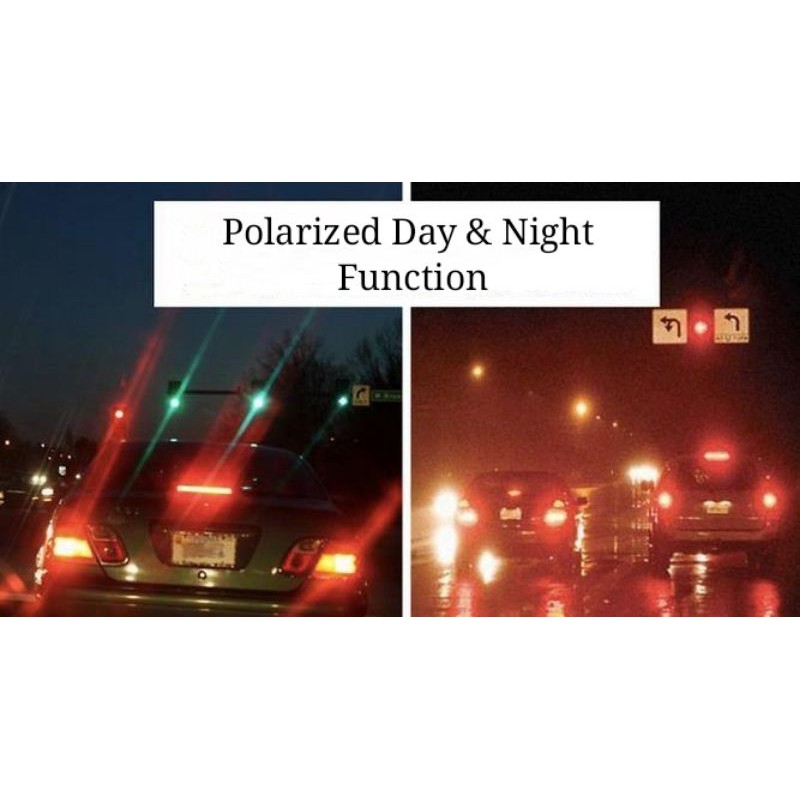 🔥READY STOCK🔥🇲🇾Day & Night Polaroid Night Vision Square Sunglasses😎 ...