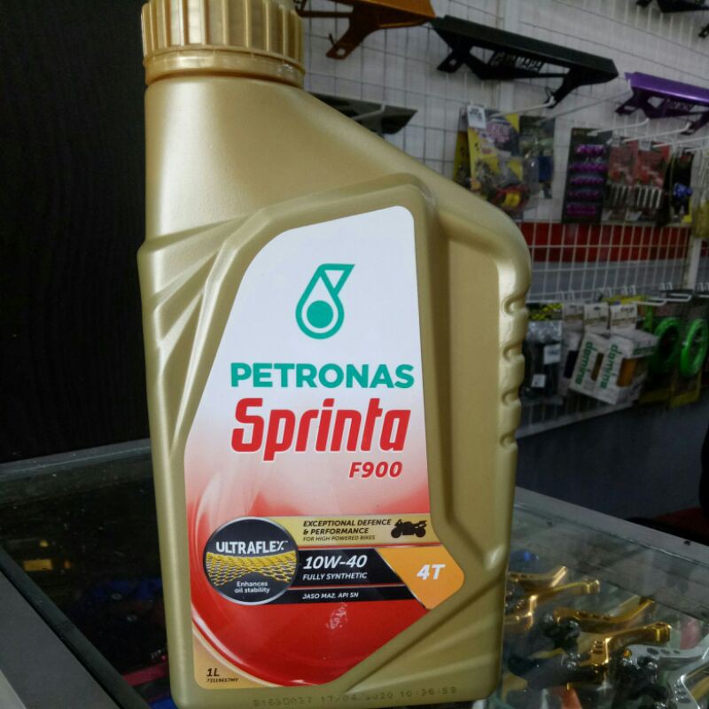 🔥10W40 F900 Fully Synthetic 100% Original Petronas Sprinta🔥 | Shopee ...
