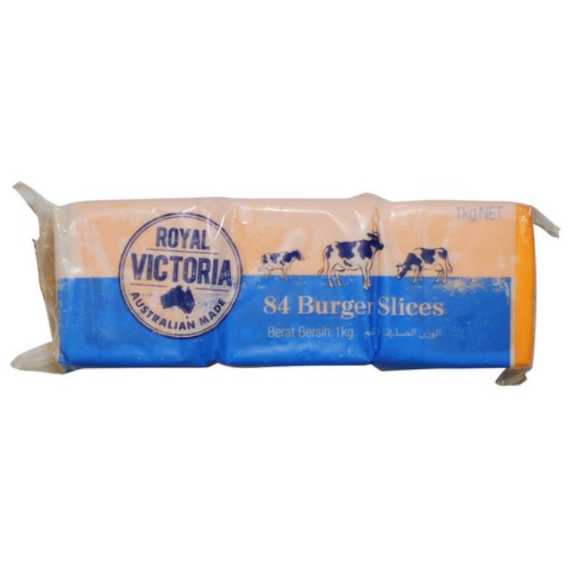 Royal Victoria Cheddar Cheese Slices 84's | Shopee Malaysia