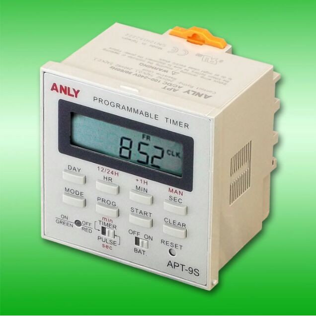 ANLY APT-9S WEEKLY PROGRAMMABLE DIGITAL TIMER (ORIGINAL) AC/DC100-240V ...