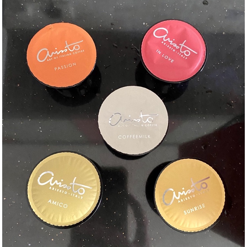 Arissto italy coffee/Gold Series and milk capsule | Shopee Malaysia