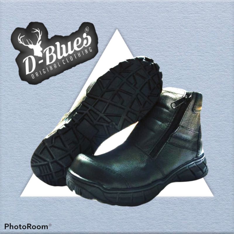 Dblues Men's Safety Boots Cool Sefty Shoes Steel Toe Kithen Leather ...