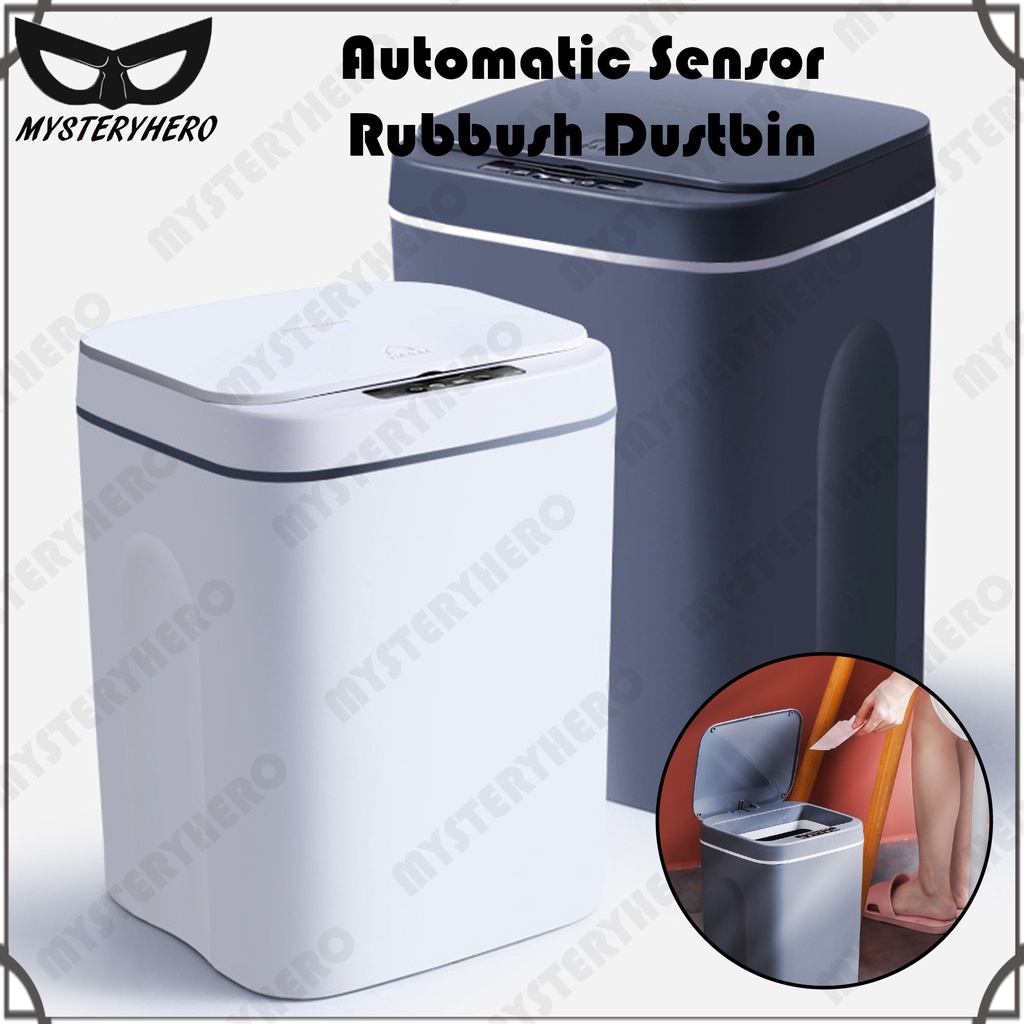 MysteryHero Automatic Touchless Big Volume Smart Sensor Dustbin Garbage ...