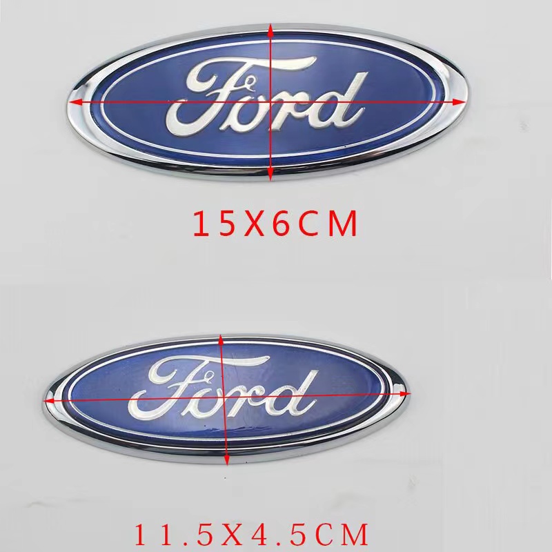 Ford Logo Emblem Badge Replacement Front Back Car sticker Front Grille ...