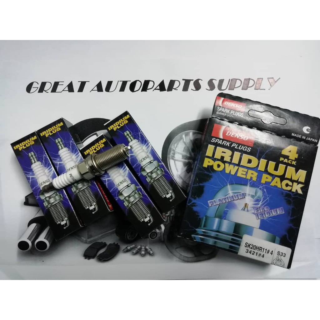 DENSO IRIDIUM + PLATINUM POWER ORIGINAL FOR ESTIMA 3.0 (1MZ-FE ...