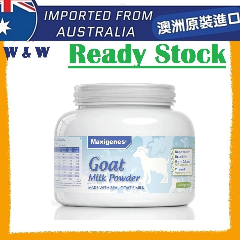 [AUS Import EXP: 01/2027] Maxigenes Goat Milk Powder ( 400g ) | Shopee ...